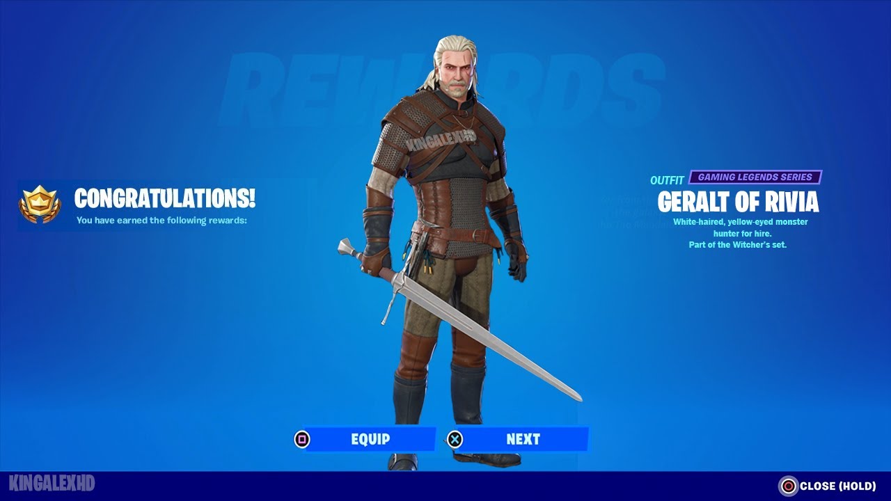 How to Get the Geralt of Rivia Witcher Skin in Fortnite – Wmbtc.com